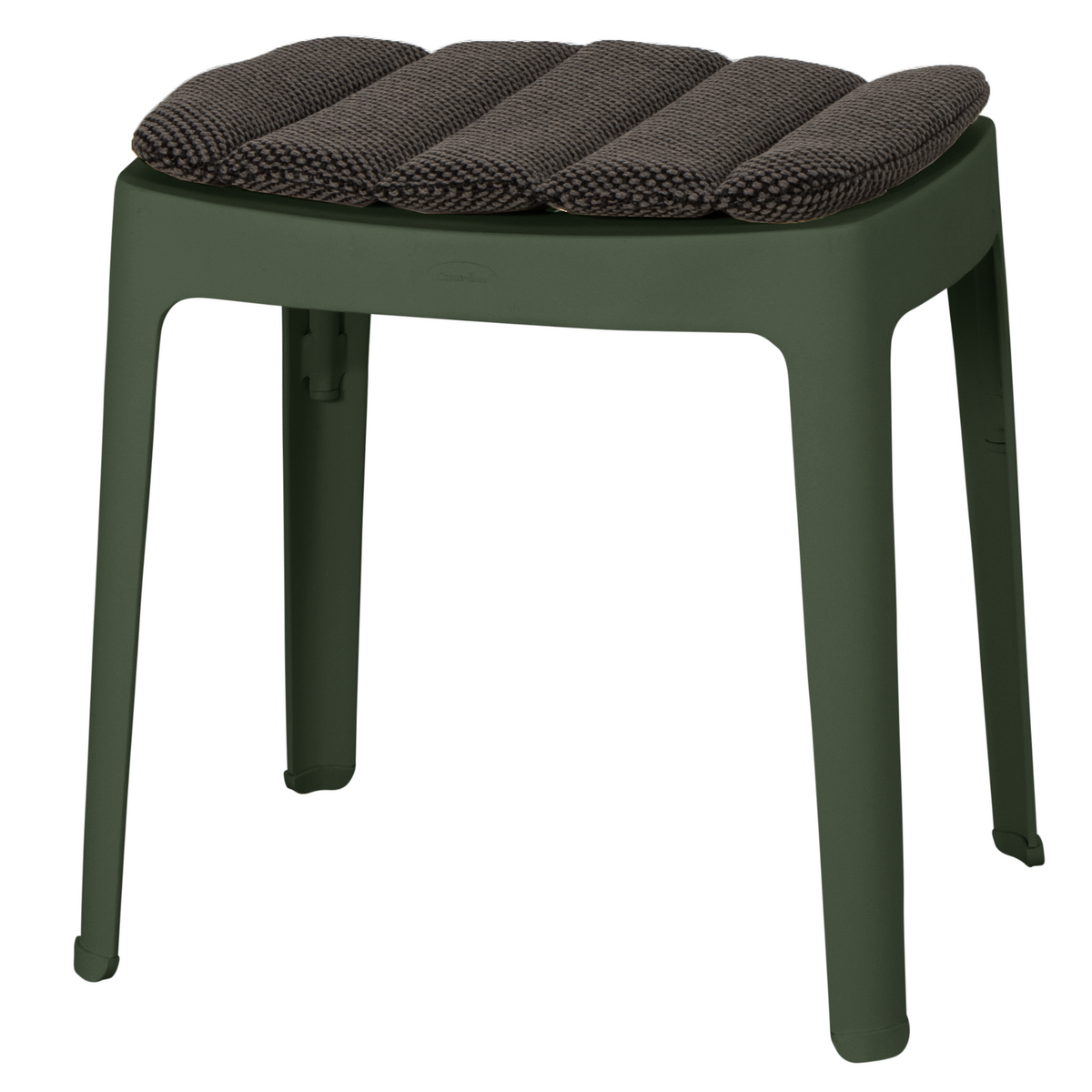 Cane-line Cut Stackable Aluminum Stool – Modern, Durable, Weather ...