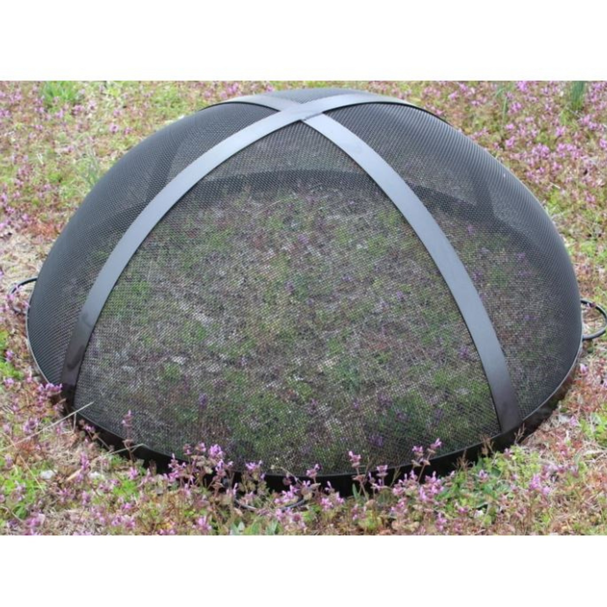 Fire Pit Art 44.5" Spark Guard - Durable Stainless Steel Protector ...
