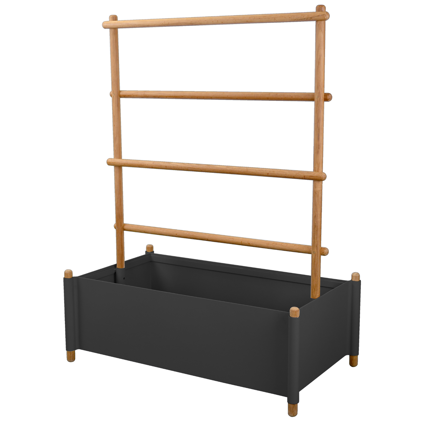 Cane-line Sticks Teak Planter Rack – Premium Teak Vertical Garden ...