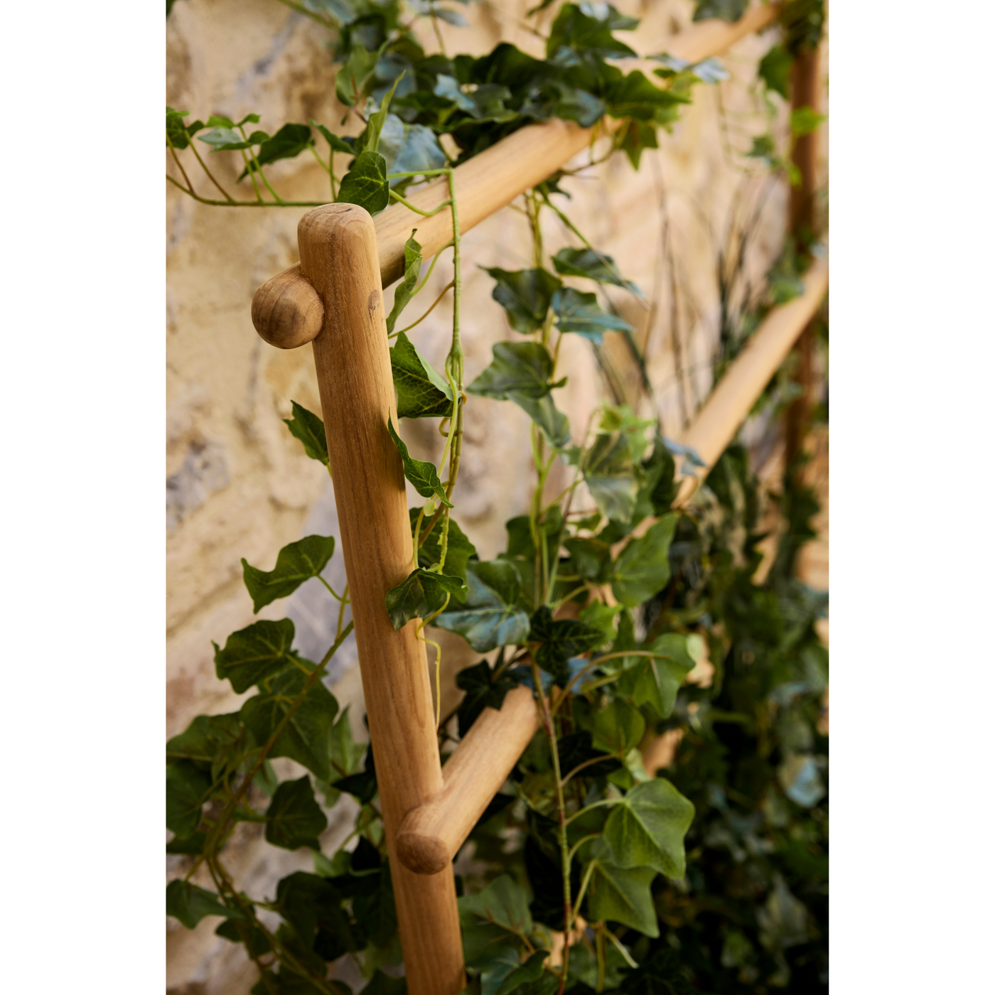 Cane-line Sticks Teak Planter Rack – Premium Teak Vertical Garden ...