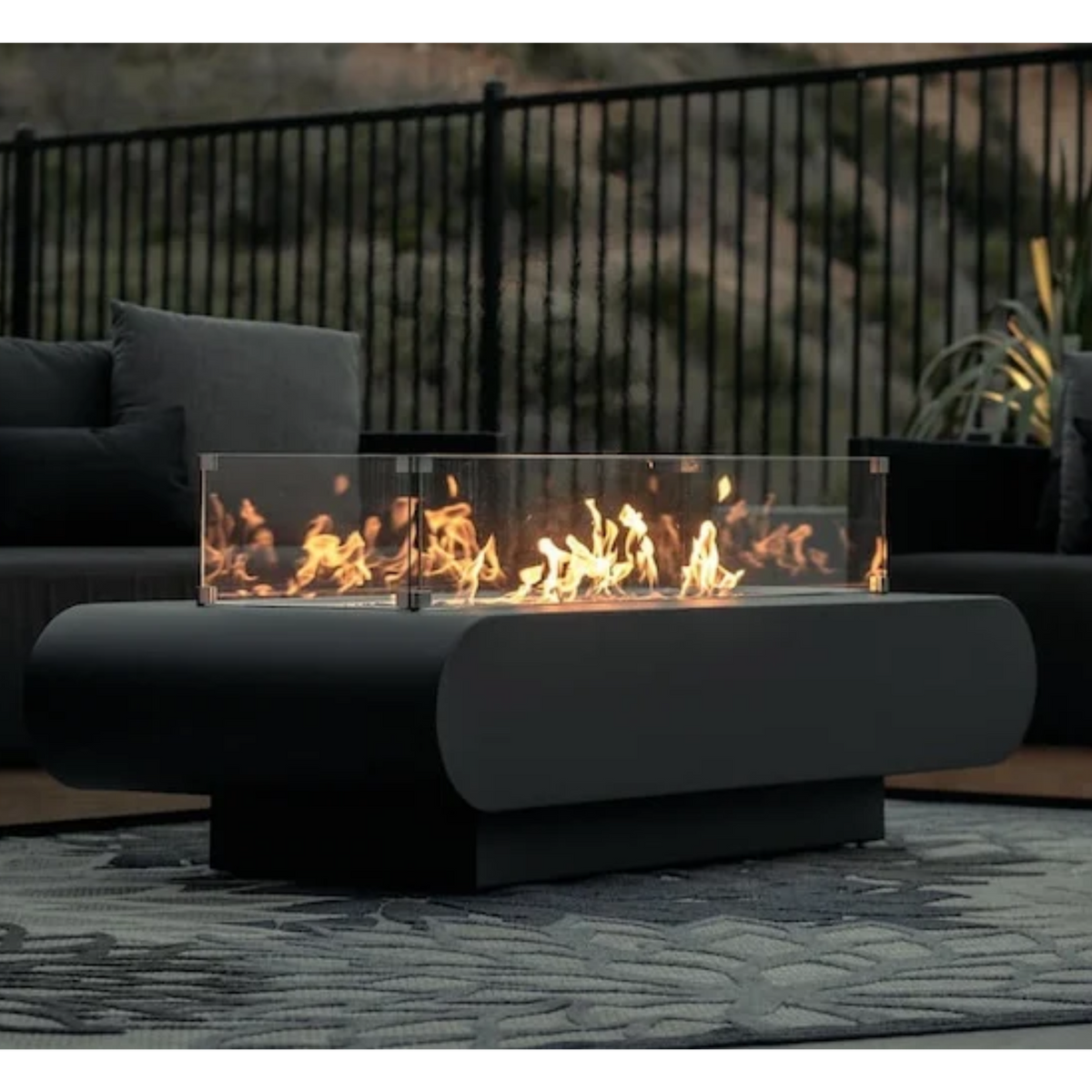 Premium Glass Wind Guards for Fire Pits | The Outdoor Plus — Lavish Patio